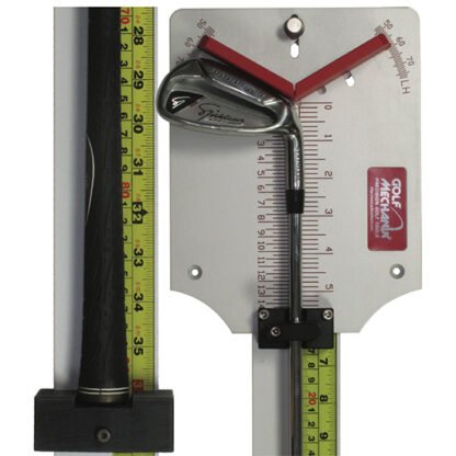 Club Length Ruler w/Lie Angle Sole Plate