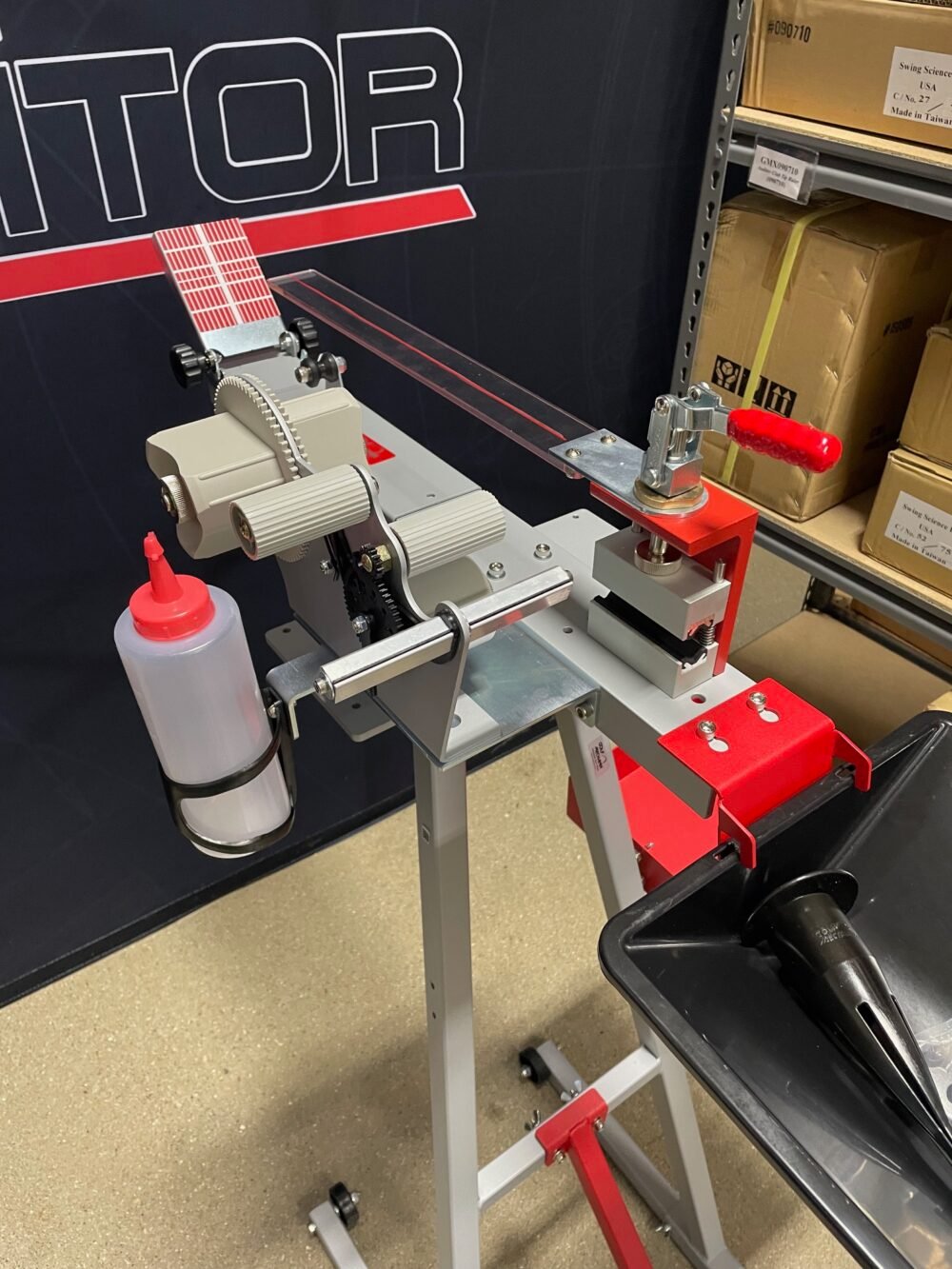 Golf Mechanix Mobile Grip Station – Bench Mount Pro Version